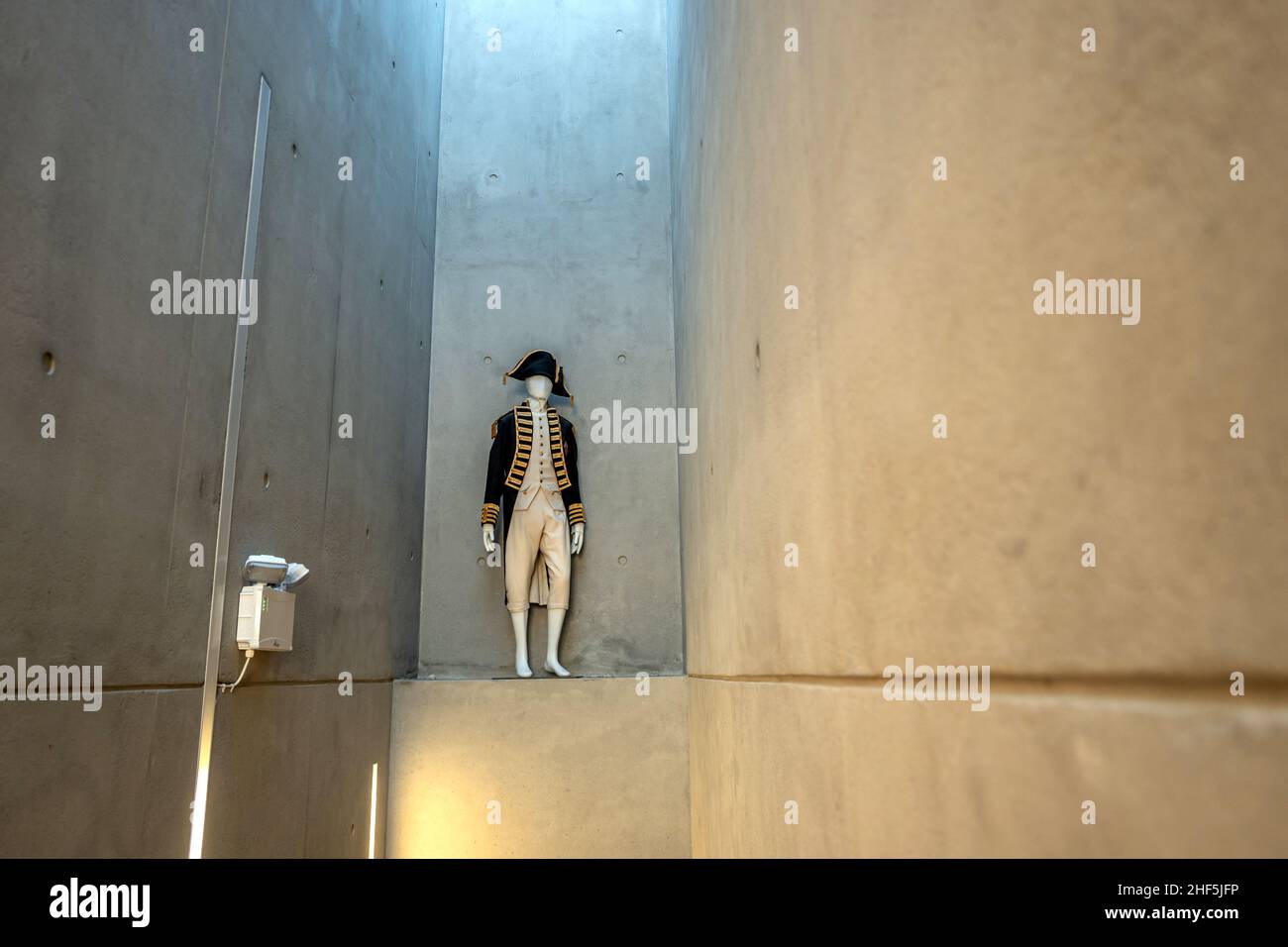 Chichester, January 5th 2022: Clothes once worn by Admiral Sir George ...