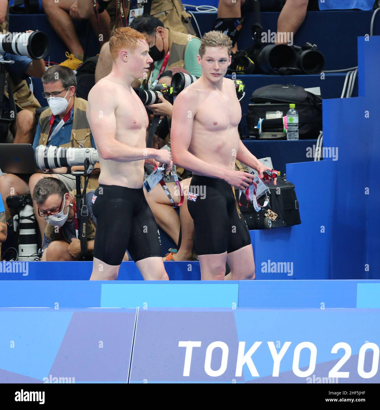 JULY 26th, 2021 - TOKYO, JAPAN: (L-R) Duncan Smith and Tom Dean of ...