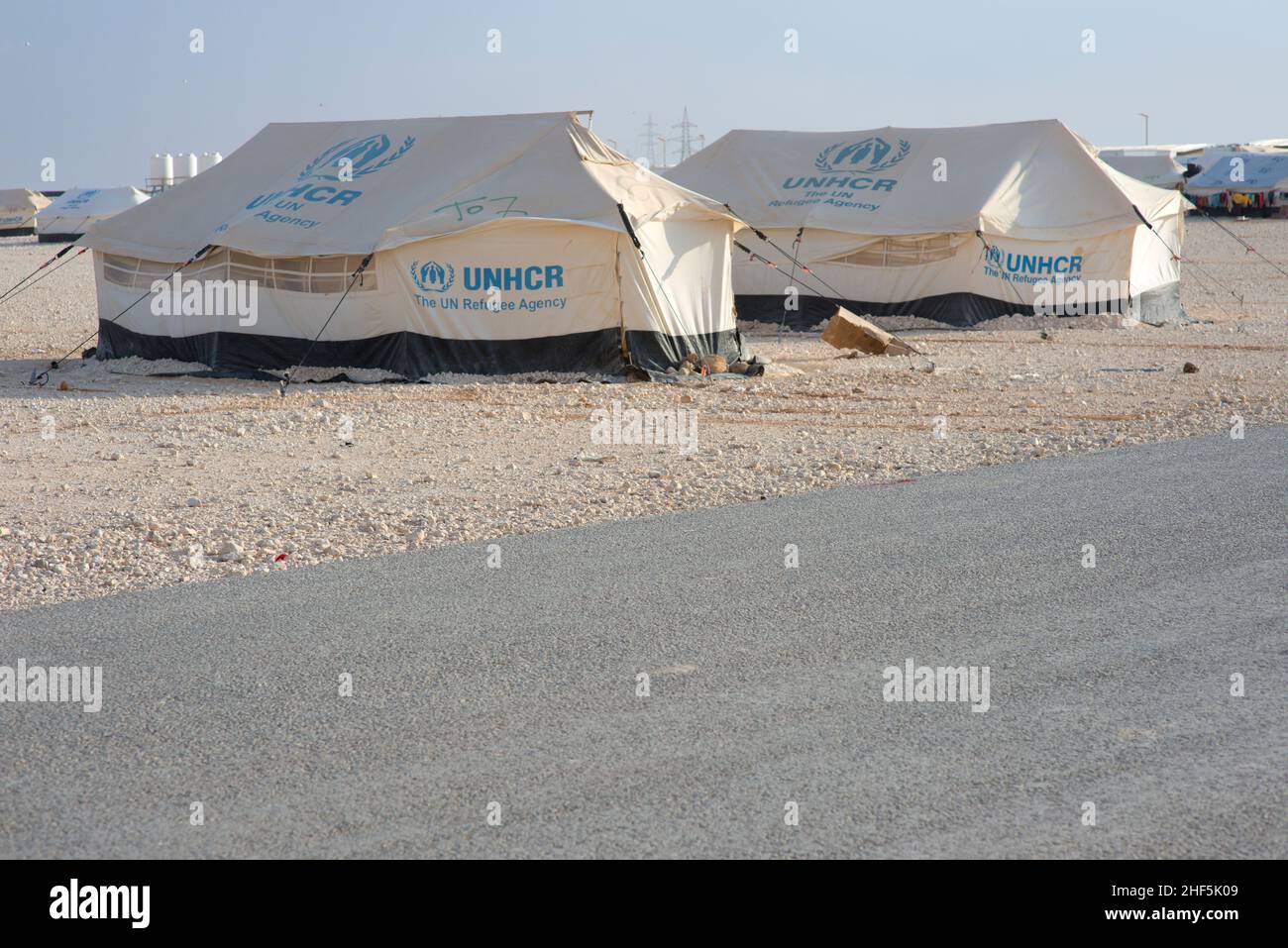 Al Za'atari, Al Mafraq, Jordan. The (almost) largest Refugee Camp near ...