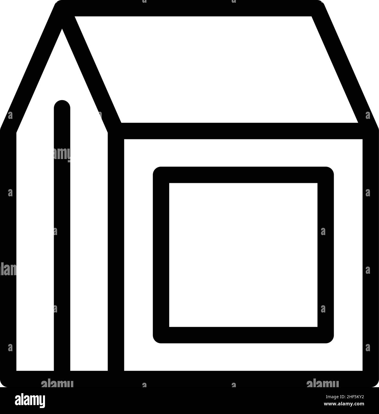 Packet box icon outline vector. Snack pack. Food bag Stock Vector Image ...