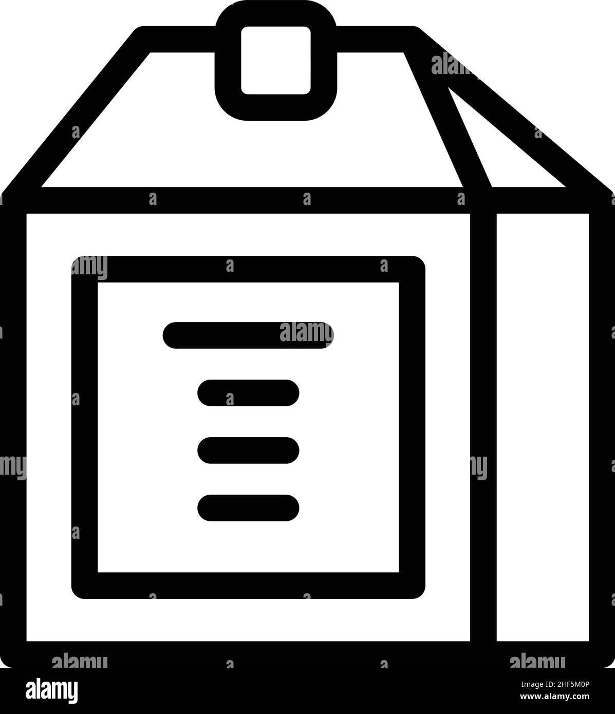 Craft paper bag chocolate Stock Vector Images - Alamy