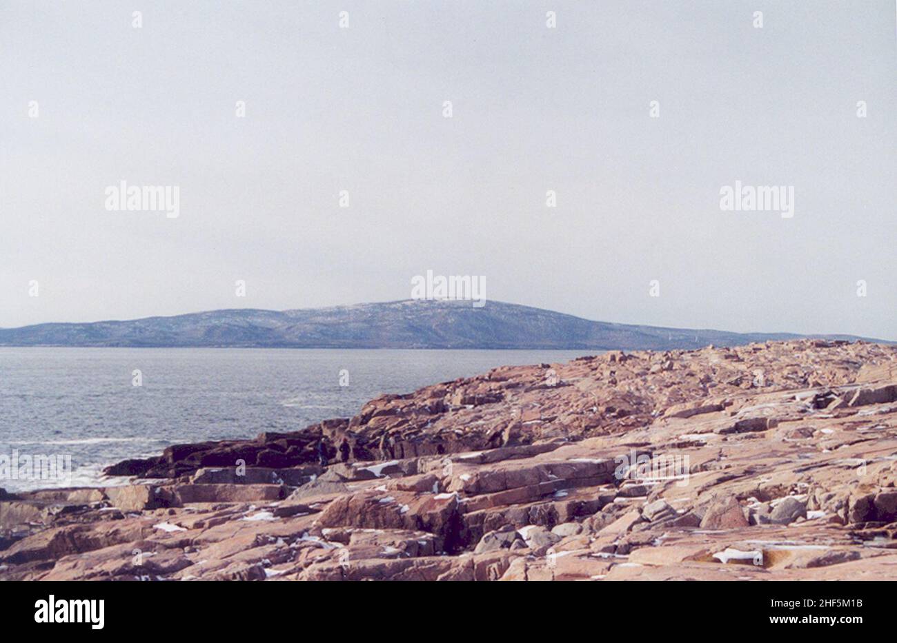 Schoodic Scenic Byway - View of Mount Desert Island from Schoodic Head ...