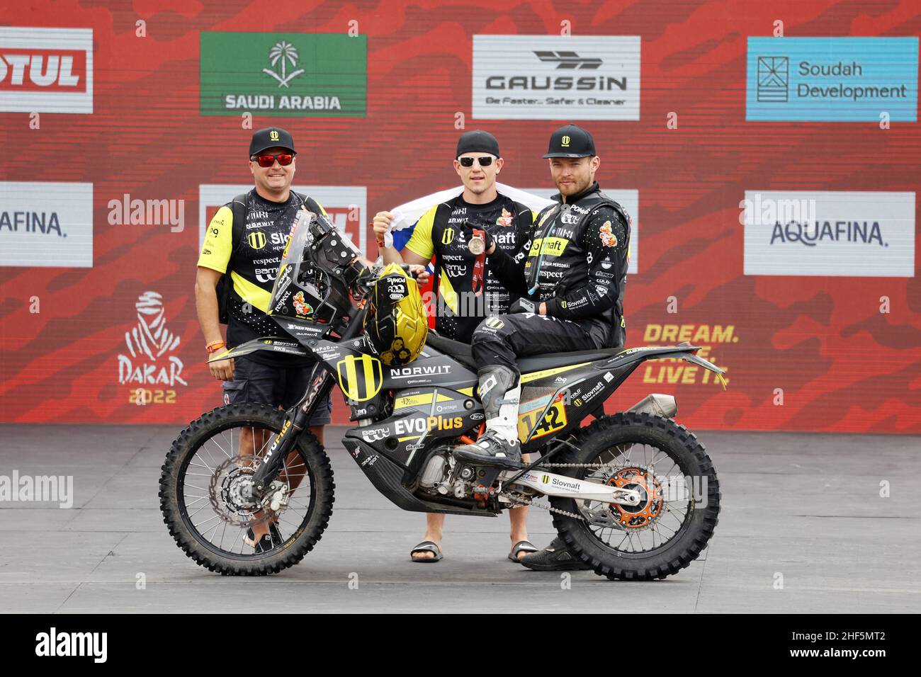 Jeddah, Saudi Arabia. 14th Jan, 2022. #142 Svitko Stefan (svk ...