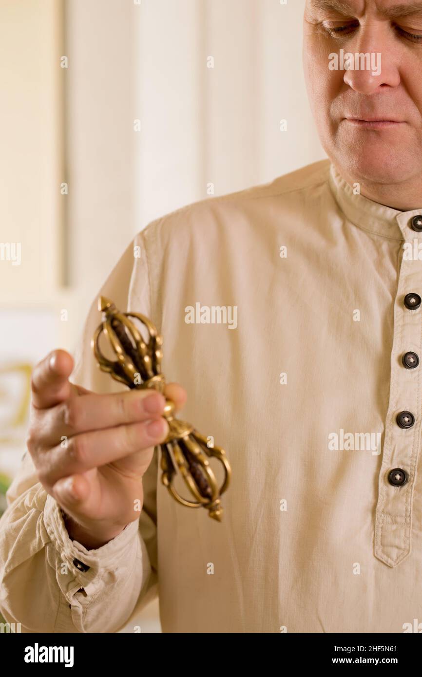 Vajra master hi-res stock photography and images - Alamy