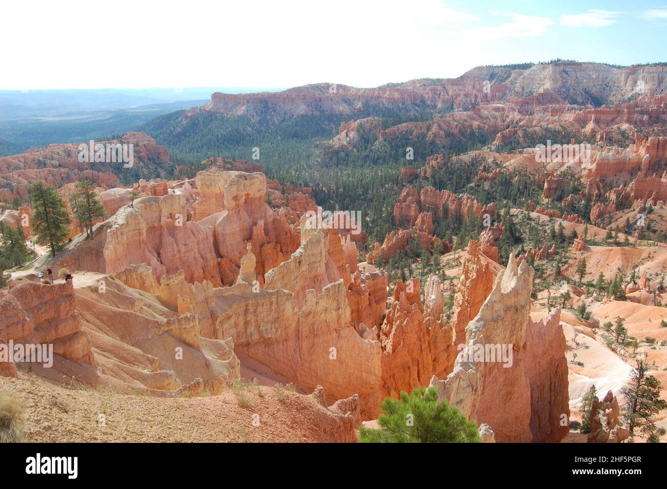 Scenic Byway 12 - Sandstone Hoodoo Overlooking Bryce Canyon Stock Photo ...