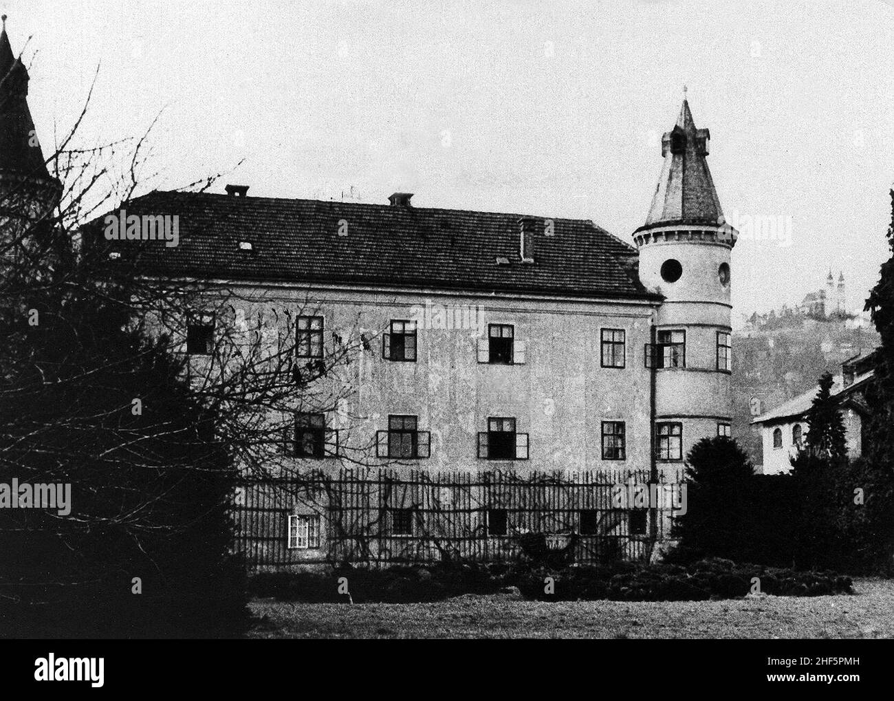 Schloss linz Black and White Stock Photos & Images - Alamy