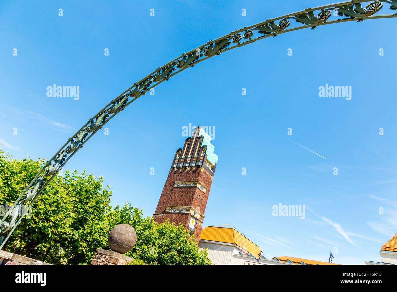 Mathildenhoehe in Darmstadt - Jugendstil - art nouveau - Germany - five ...