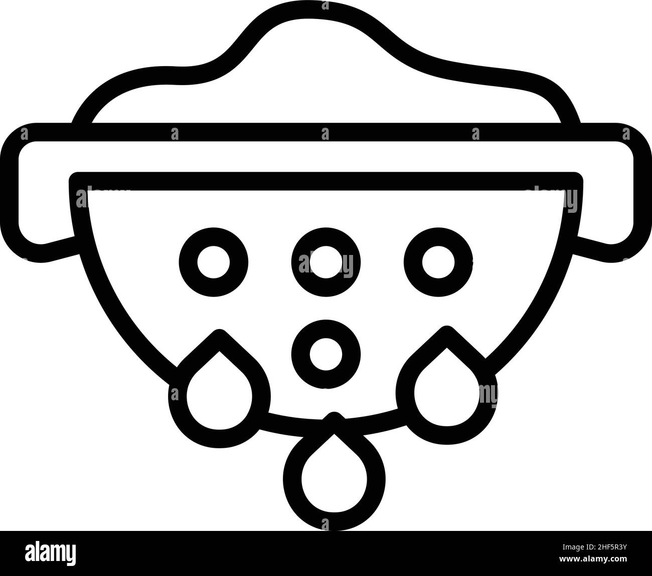 Sieve filter water Stock Vector Images - Alamy