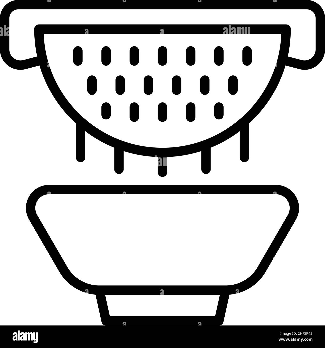 Vegetable sieve Stock Vector Images - Alamy
