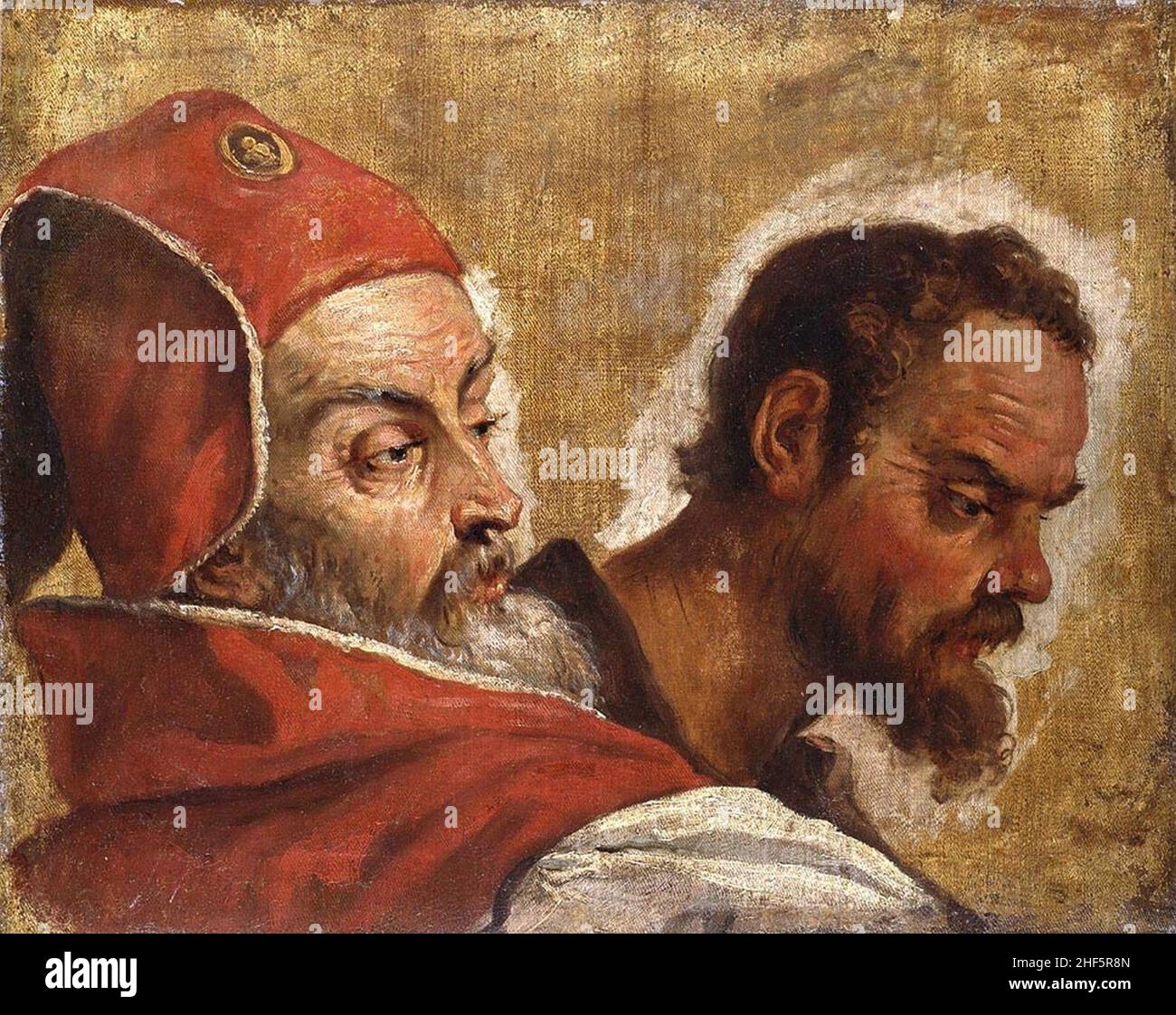 Sebastiano Ricci (Belluno 1659-Venice 1734) - Heads of Two Men (A ...