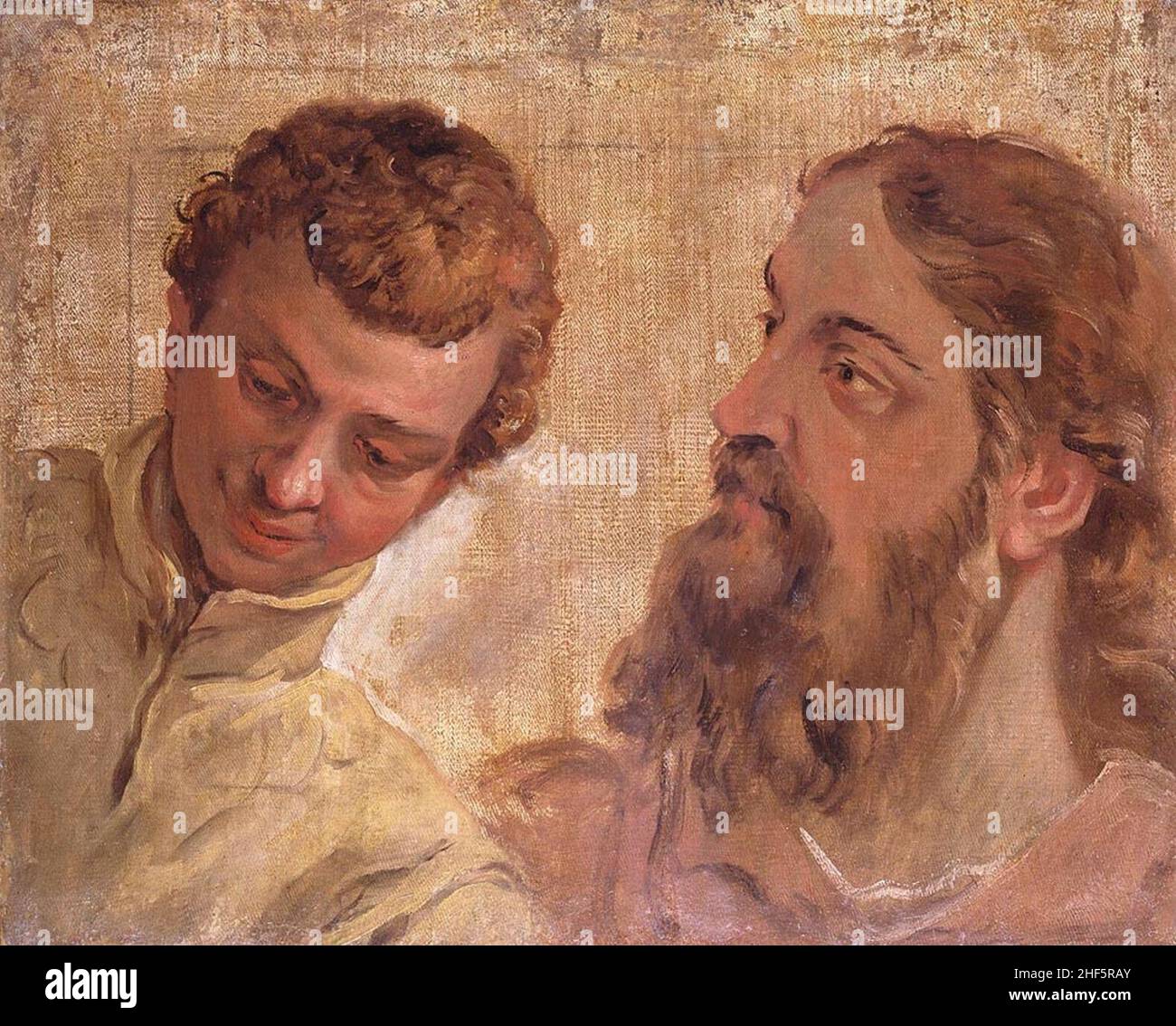 Sebastiano Ricci (Belluno 1659-Venice 1734) - Heads of a Boy and a ...