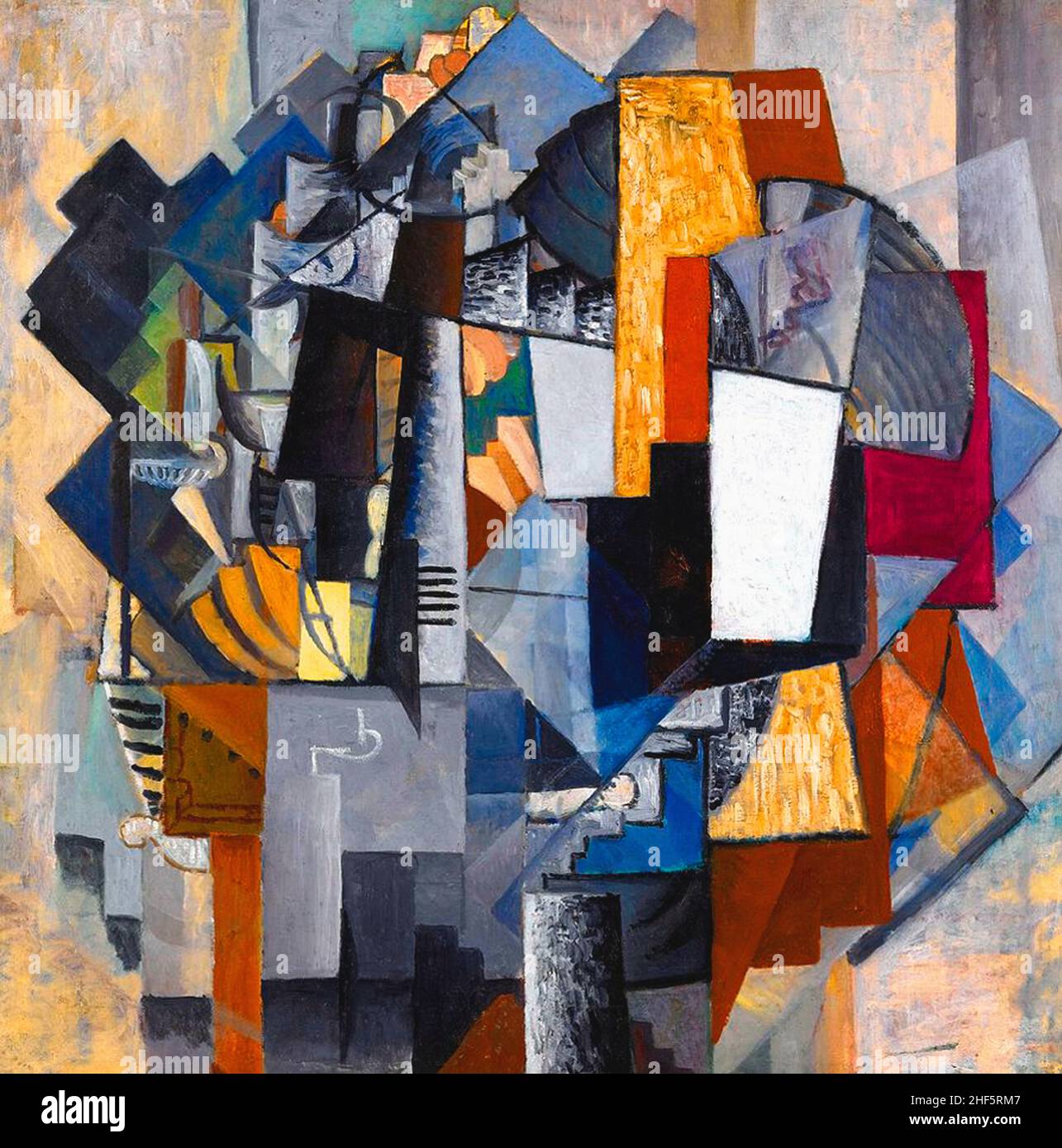 vintage abstract painting Stock Photo - Alamy