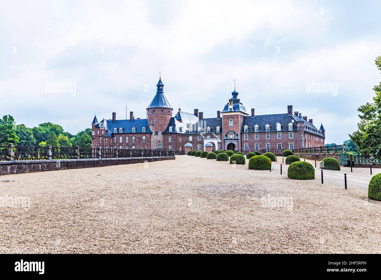 Anholt Castle in Germany Stock Photo - Alamy