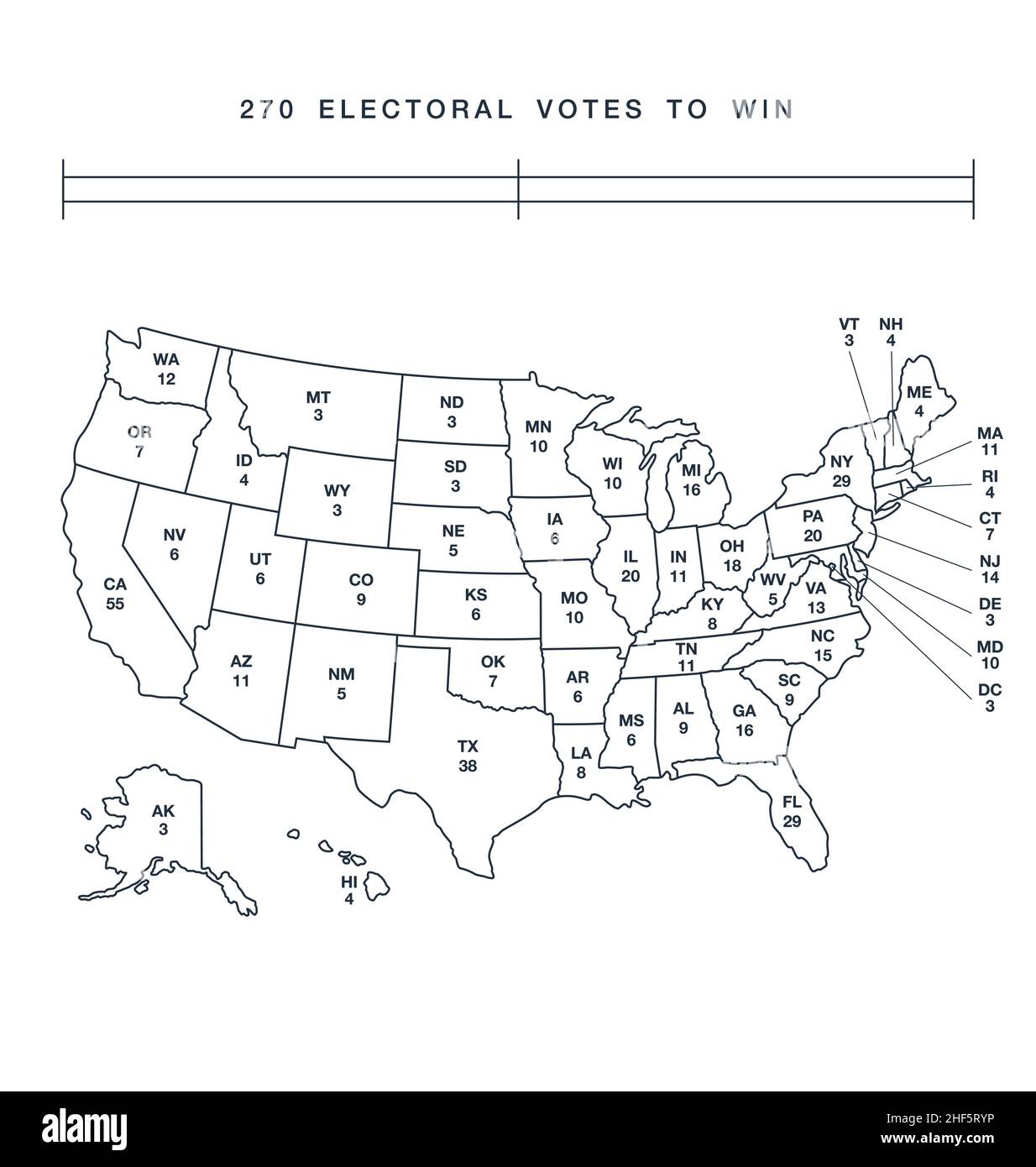 Electoral Map Printable Electoral Map Printable