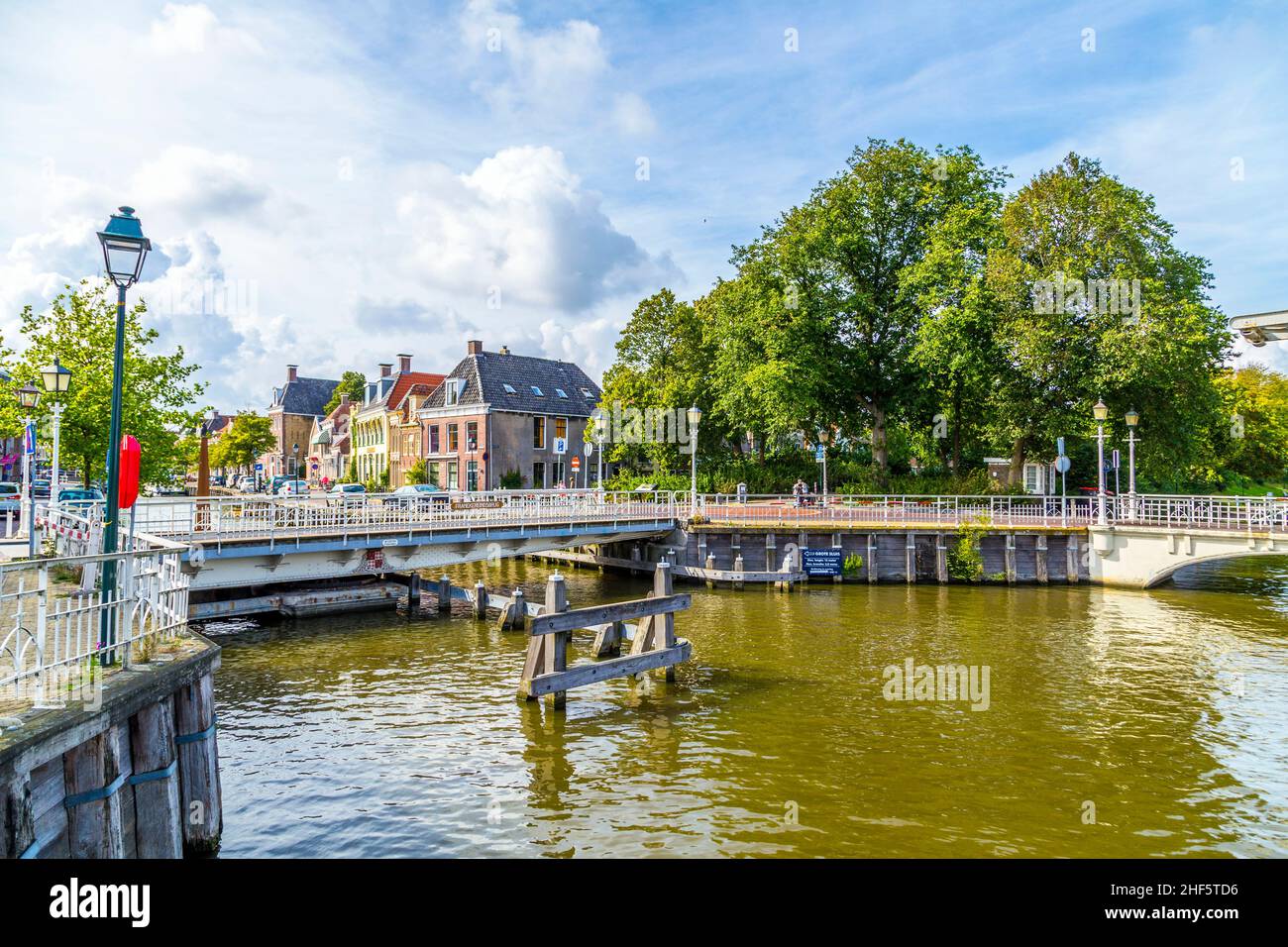 bridge in Harlingen, Netherlands Stock Photo - Alamy