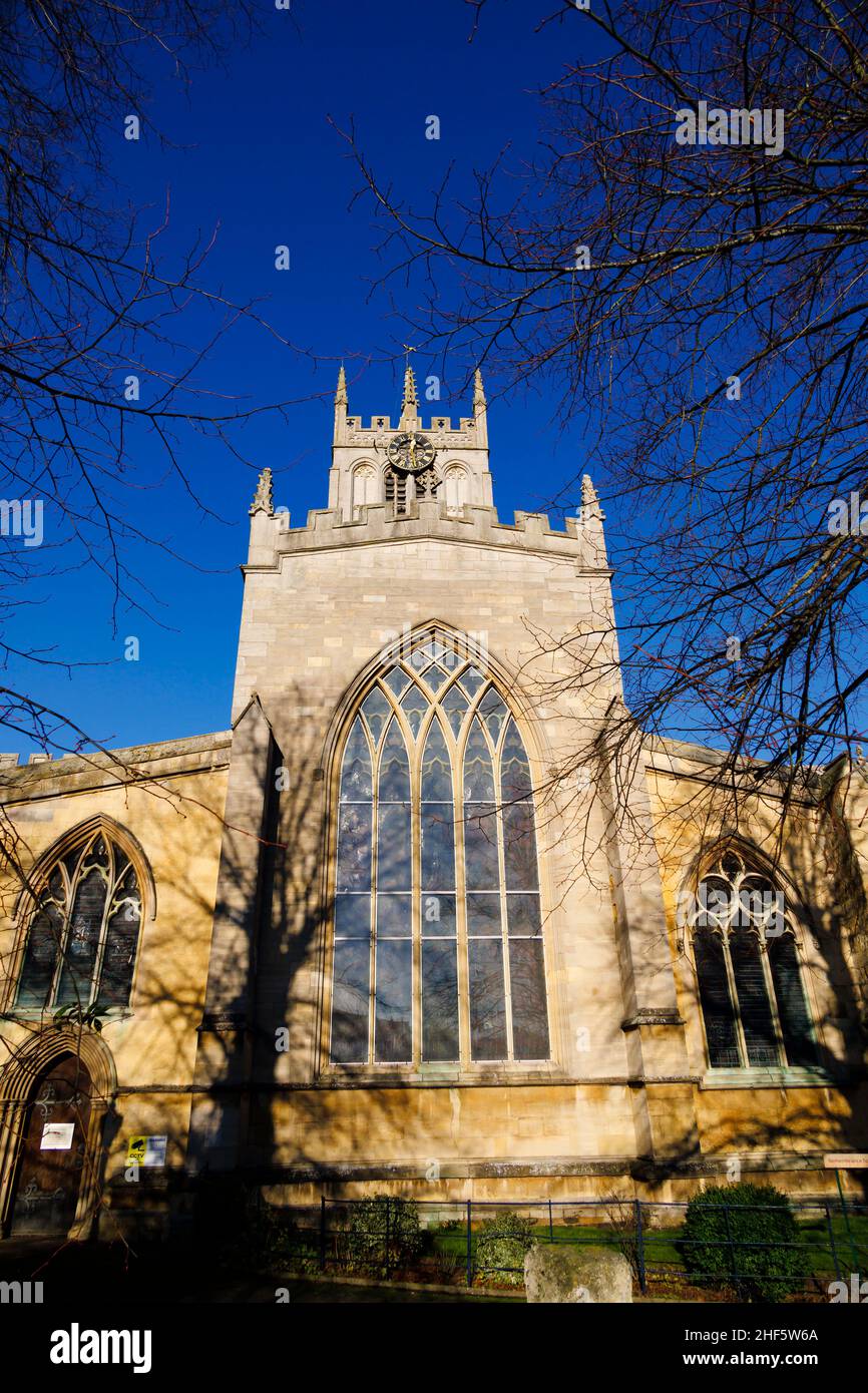 St Mary's Anglican parish church. The largest church in the Leicester ...