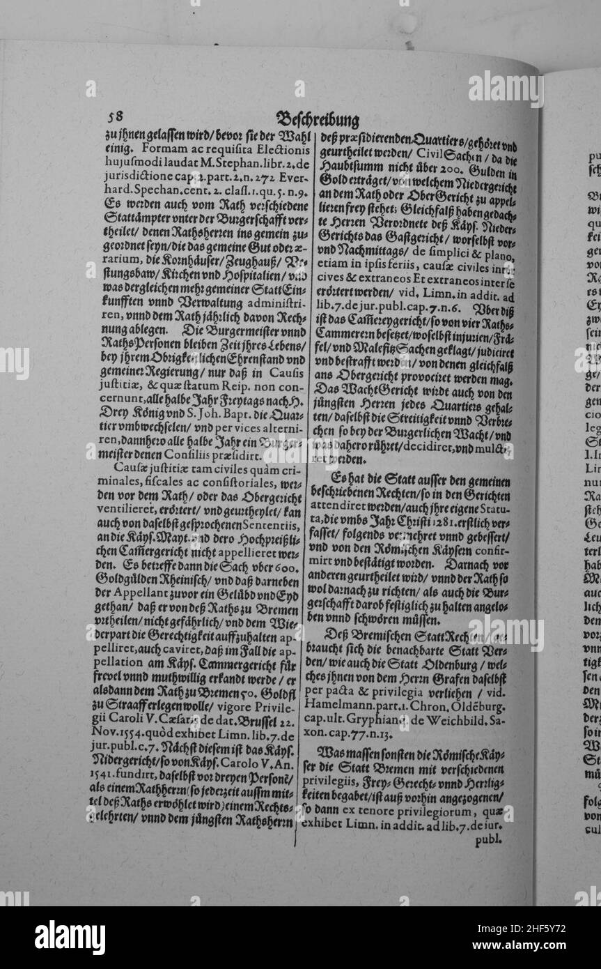 Saxoniae Inferioris (Merian) 058 Stock Photo - Alamy