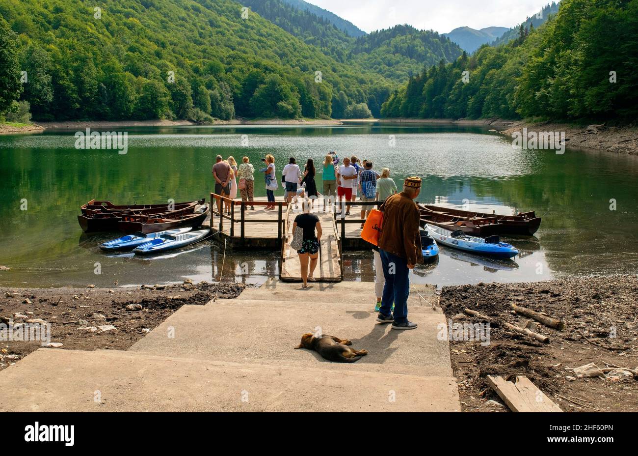 Montenegro - Budva: September 8, 2021: Biogradska National park with ...