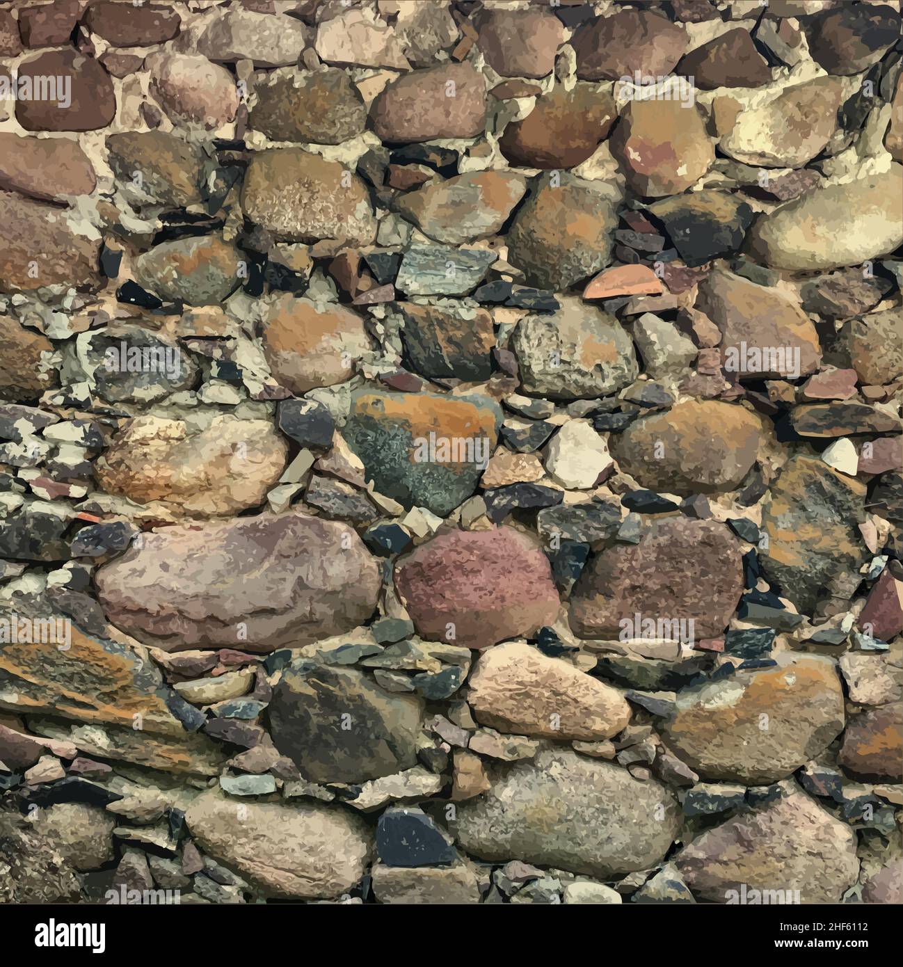 Medieval castle stone floor Stock Vector Images - Alamy