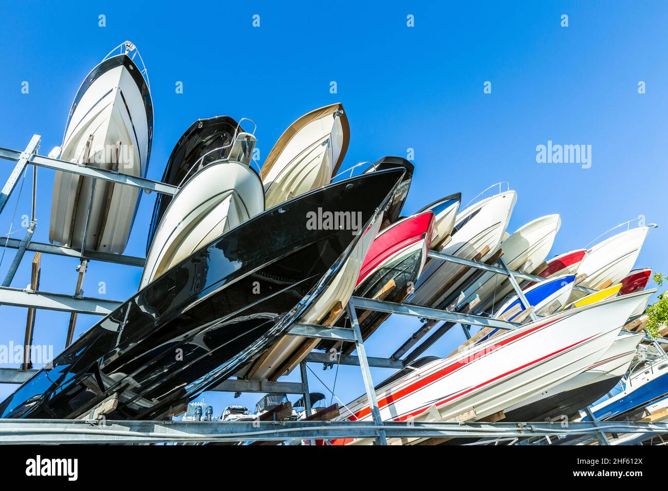 Boat rack hi-res stock photography and images - Alamy