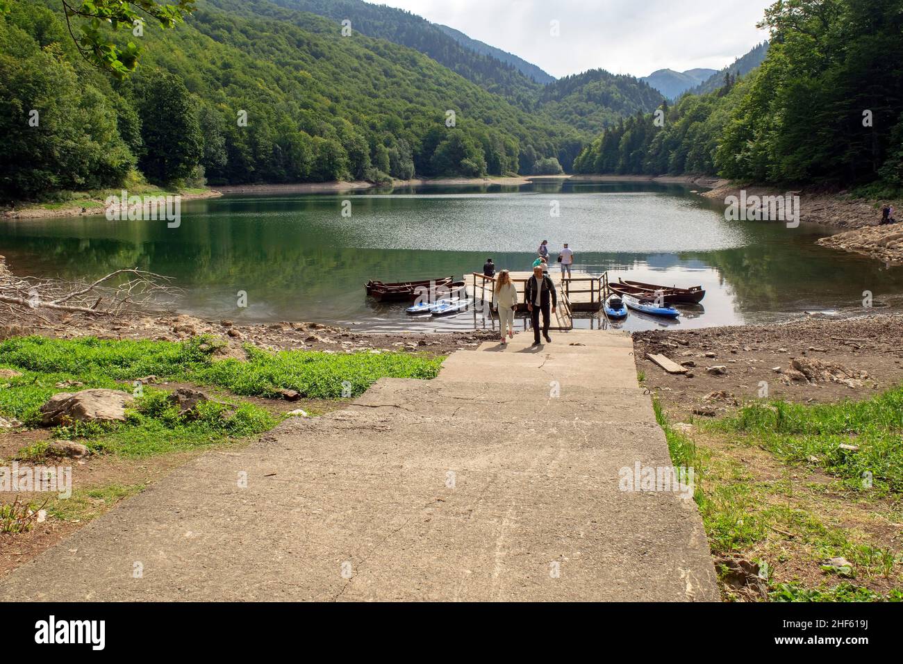Montenegro - Budva: September 8, 2021: Biogradska National park with ...