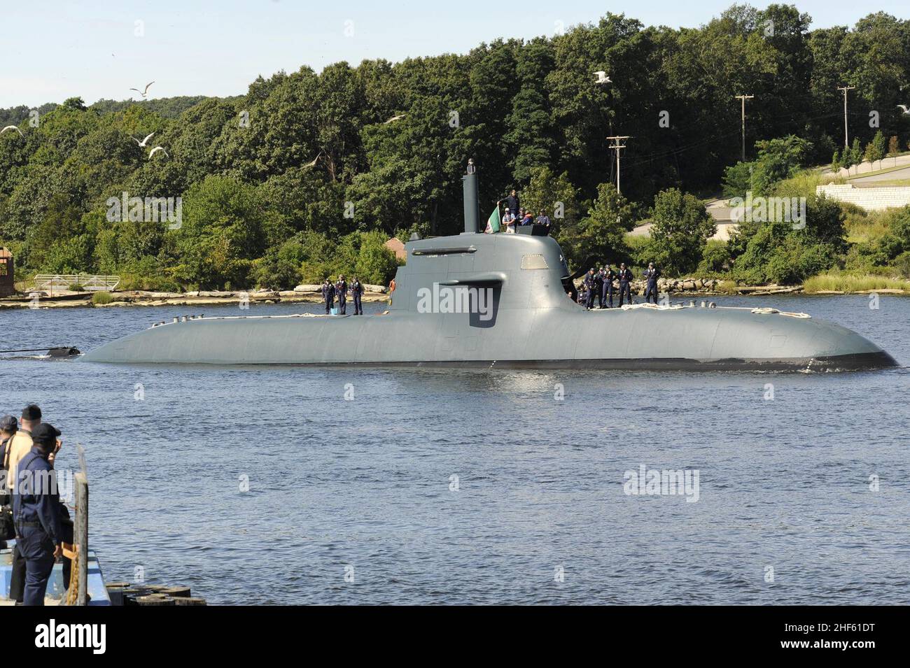 Scire at Naval Submarine Base New London Stock Photo - Alamy