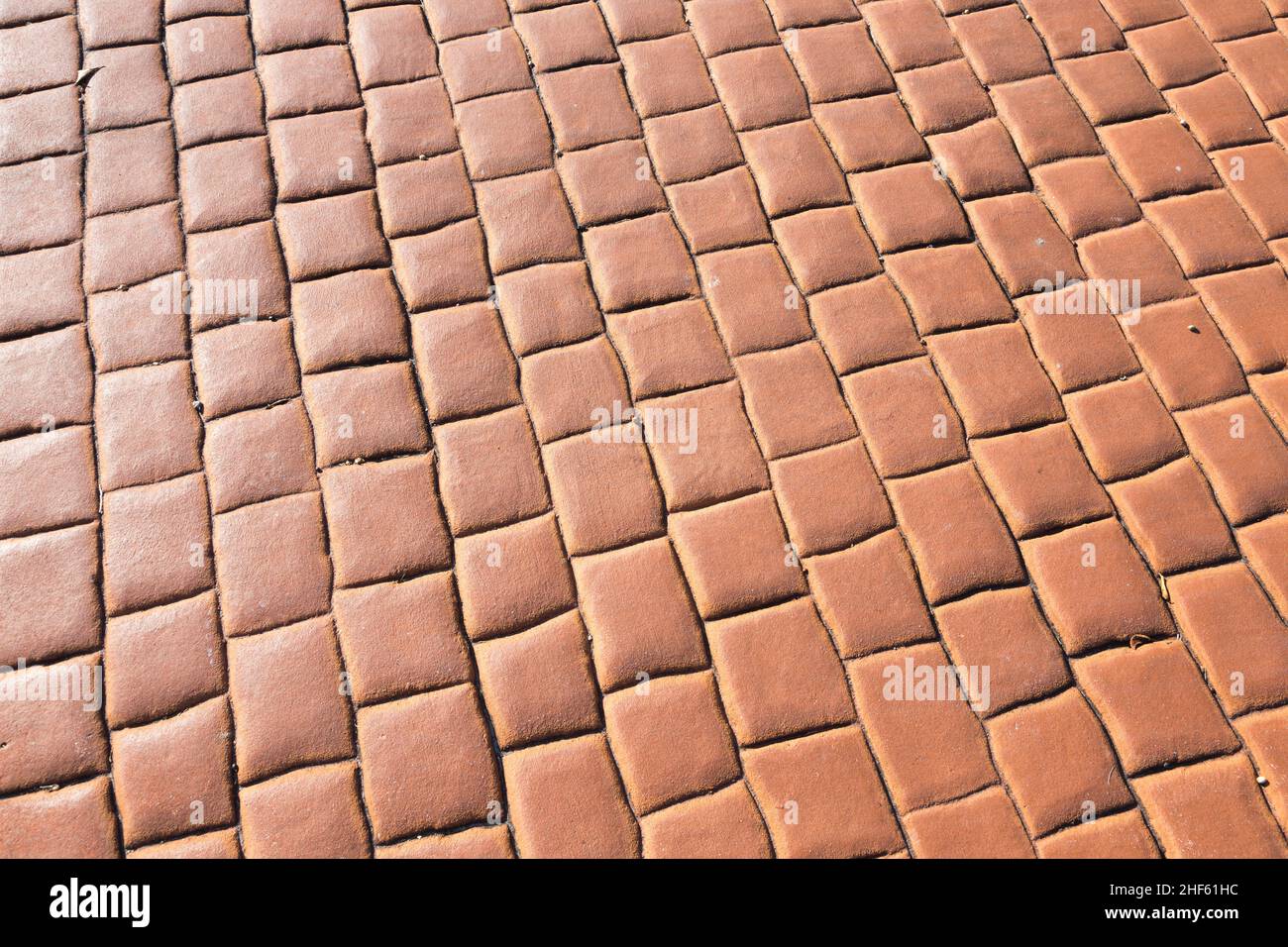 red brick floor background in harmonic pattern Stock Photo - Alamy