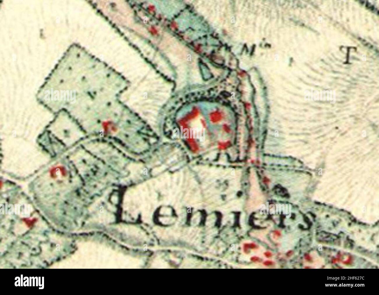 Schloss Lemiers Tranchot Stock Photo - Alamy