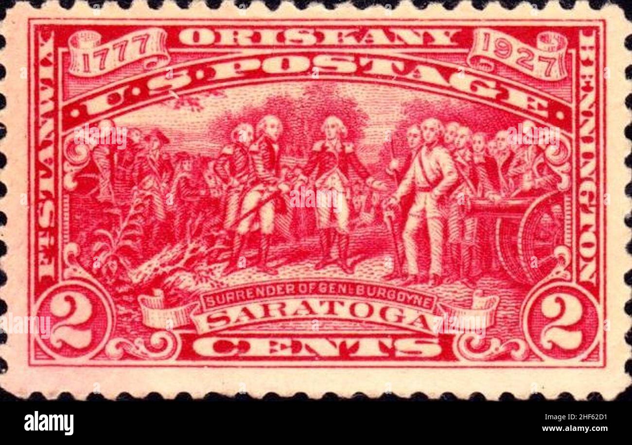 Saratoga2 1927 Issue-2c Stock Photo - Alamy