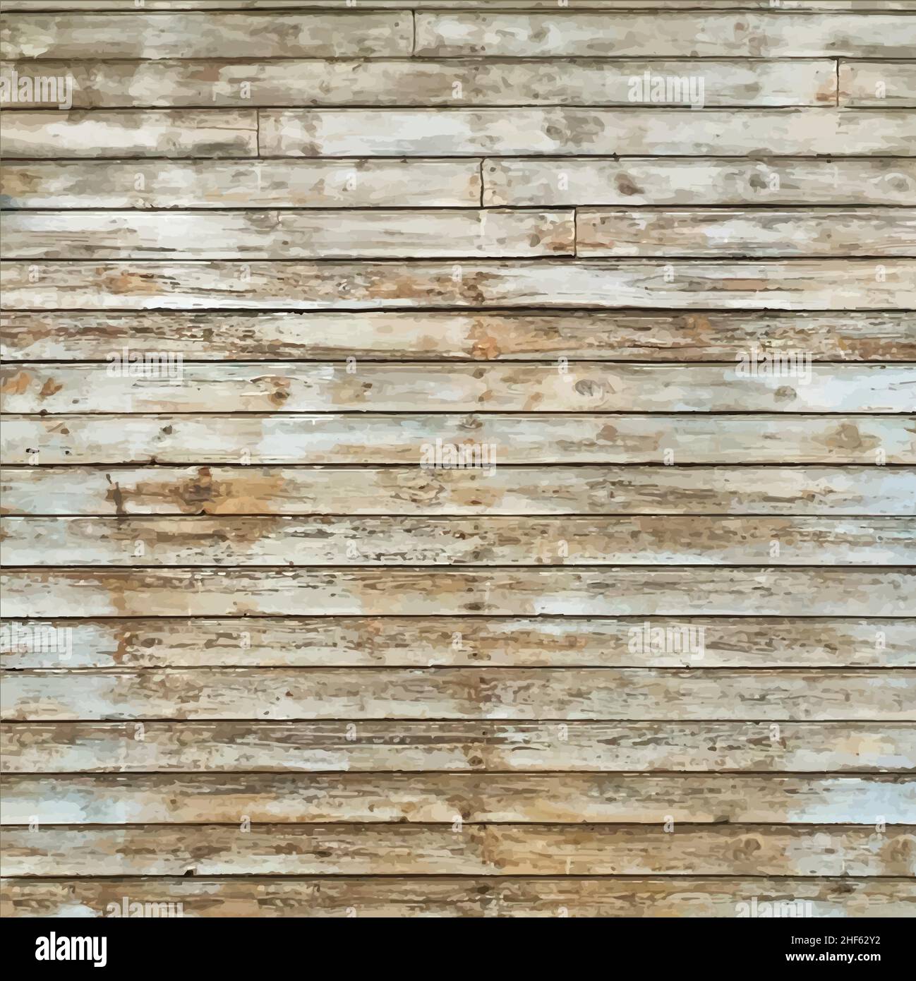 rustic old pale painted timber wood wall floor vector background ...