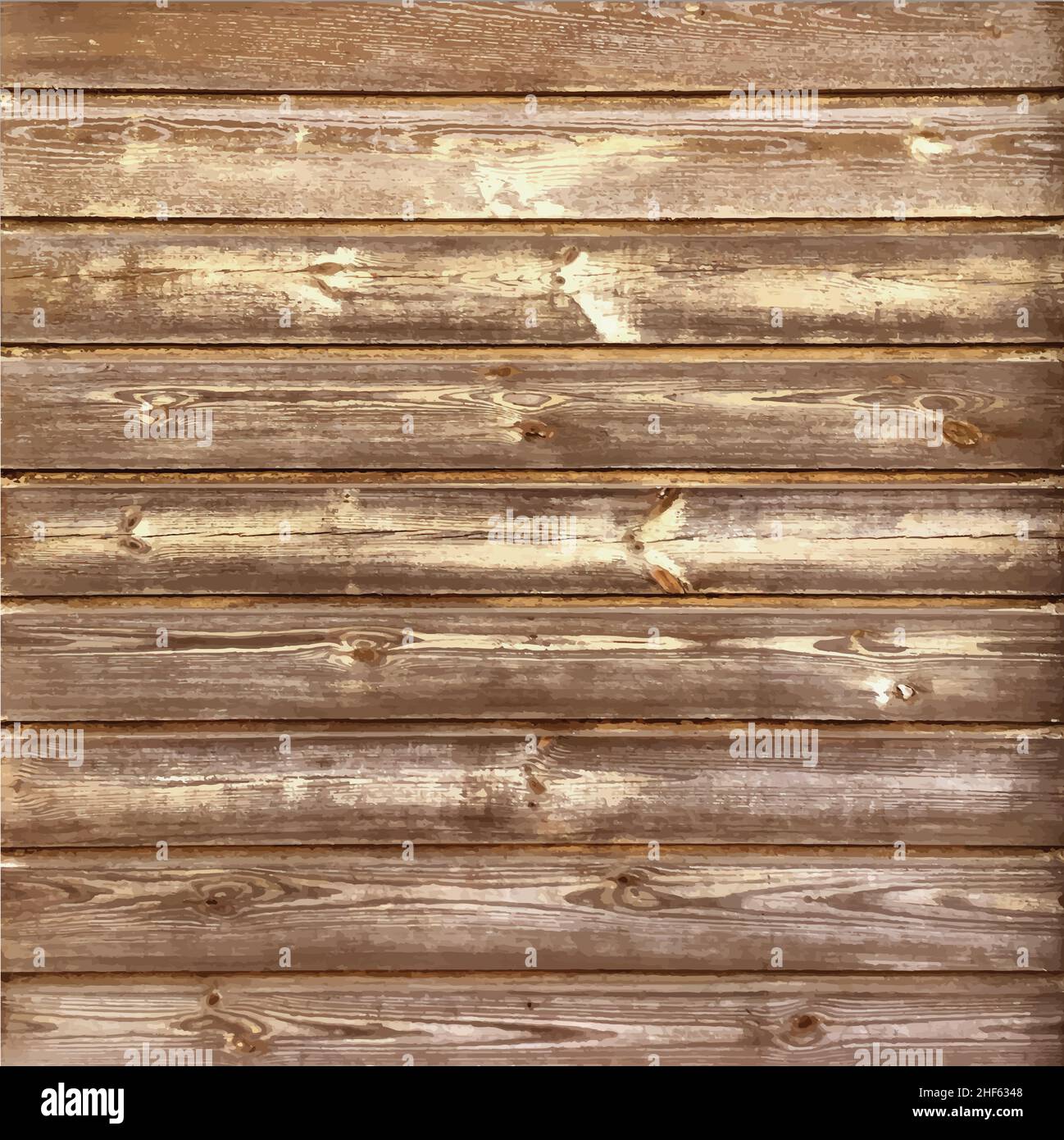 rustic old timber wood wall weatherboard realistic vector background ...