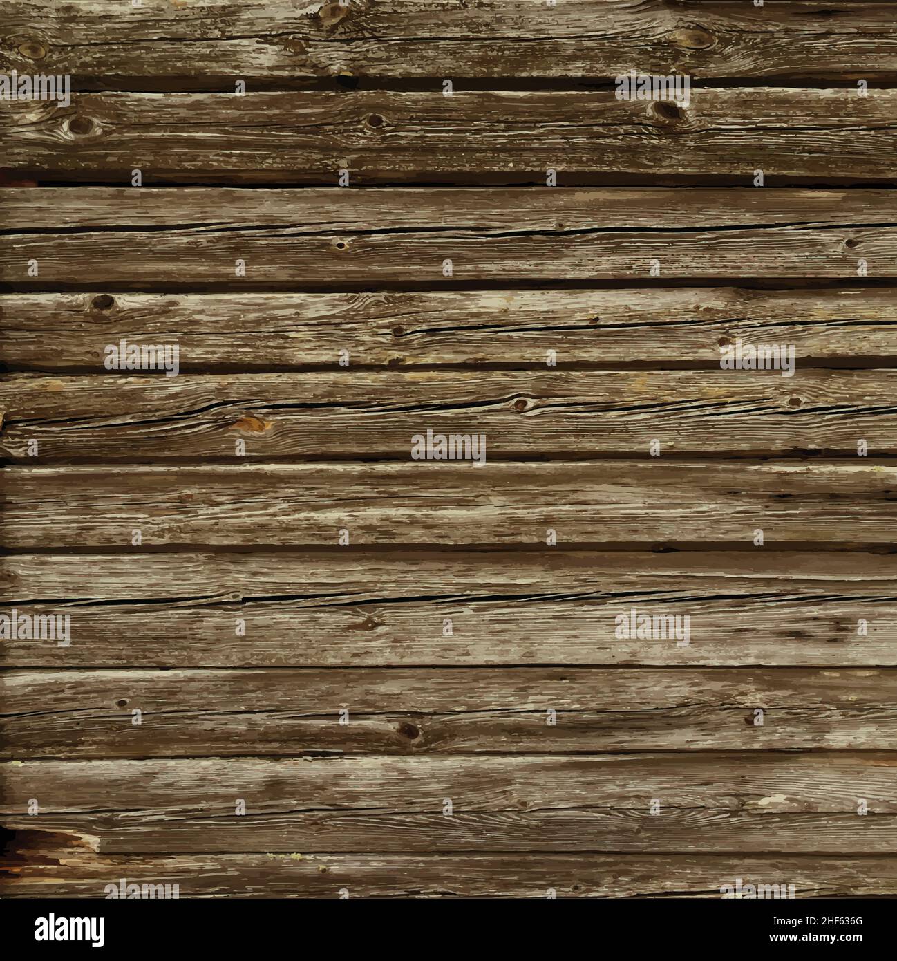 Rustic Wood Texture Vector