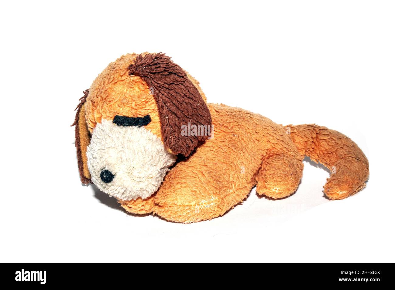 A Old vintage very worn and battered soft toy Stock Photo - Alamy