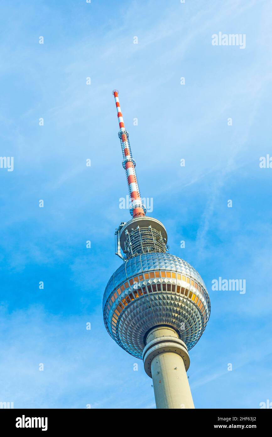 The Fernsehturm (TV Tower) in Berlin, Germany Stock Photo - Alamy
