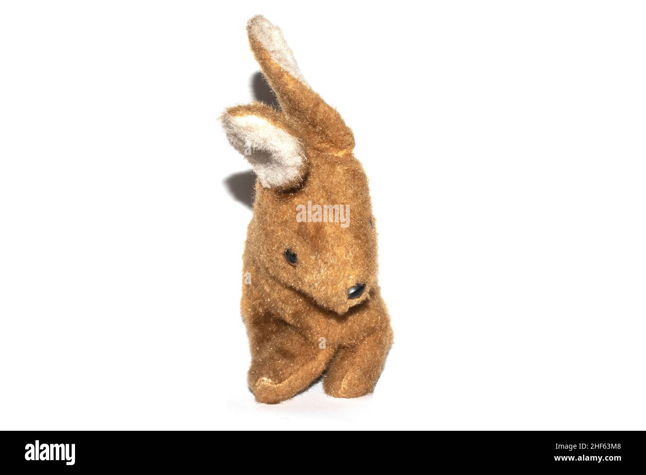 A Old vintage very worn and battered soft toy Stock Photo - Alamy