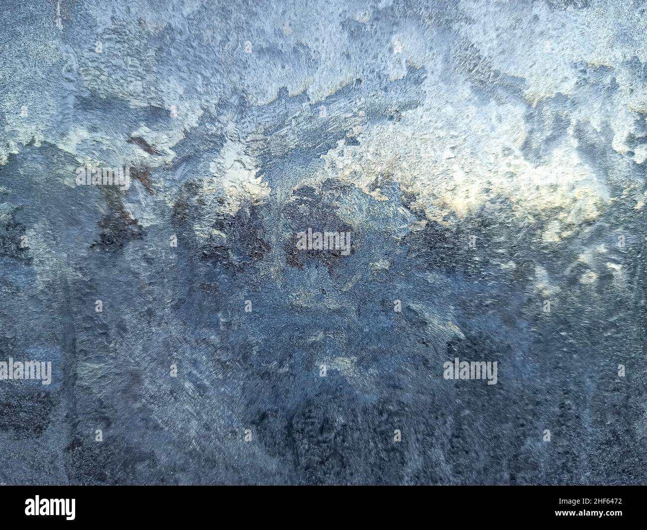 Beautiful background texture of frost crystals on glass Stock Photo - Alamy