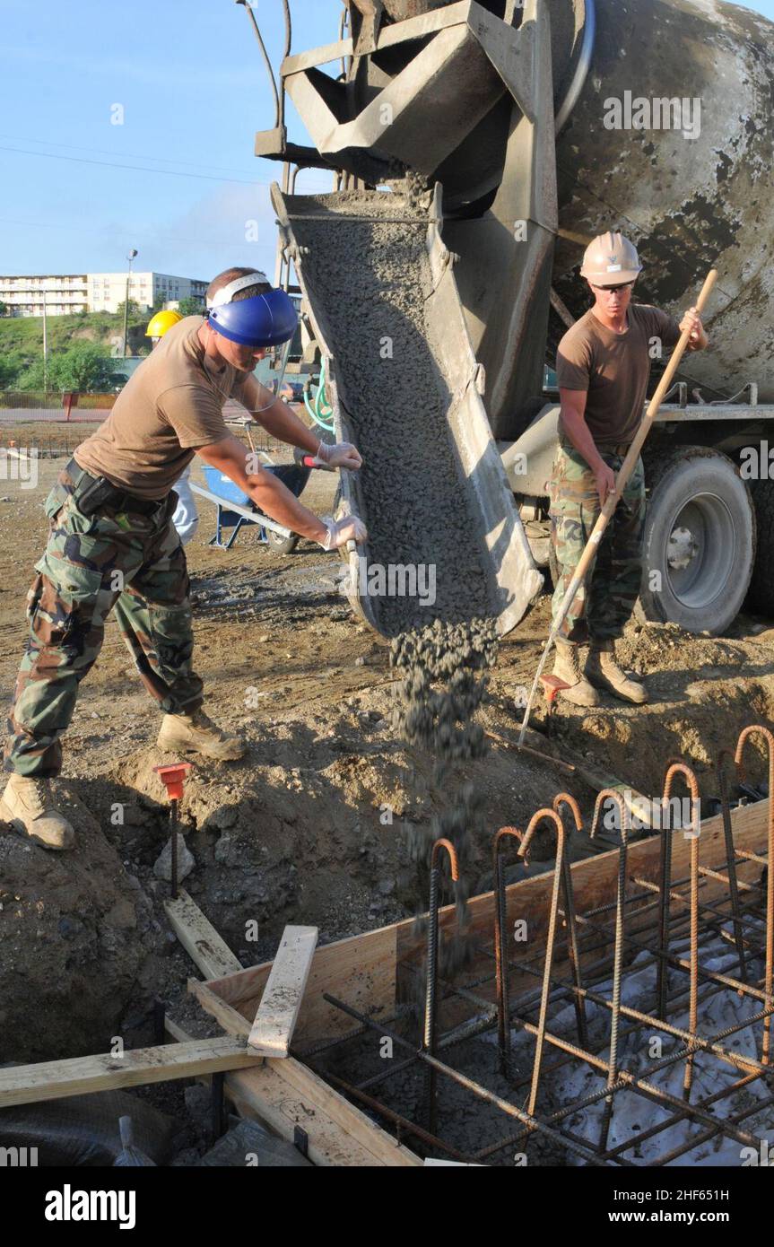 Seabees Work in GTMO Stock Photo - Alamy