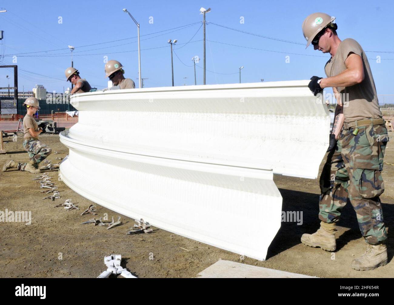 Seabees at Work Stock Photo - Alamy