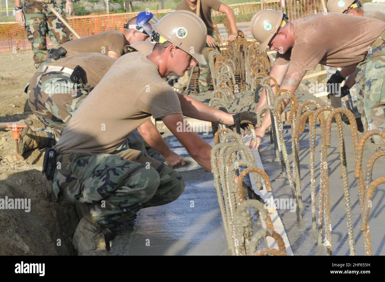 Seabees Work in GTMO Stock Photo - Alamy