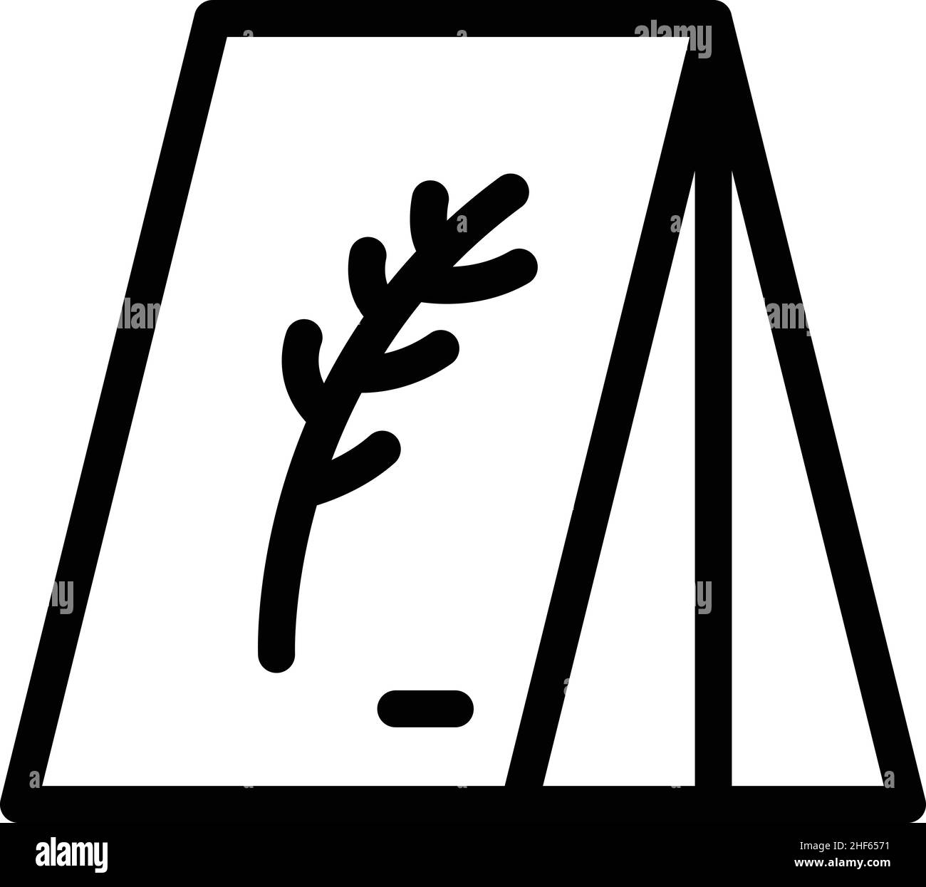 Snack pack icon outline vector. Potato packet. Food bag Stock Vector ...