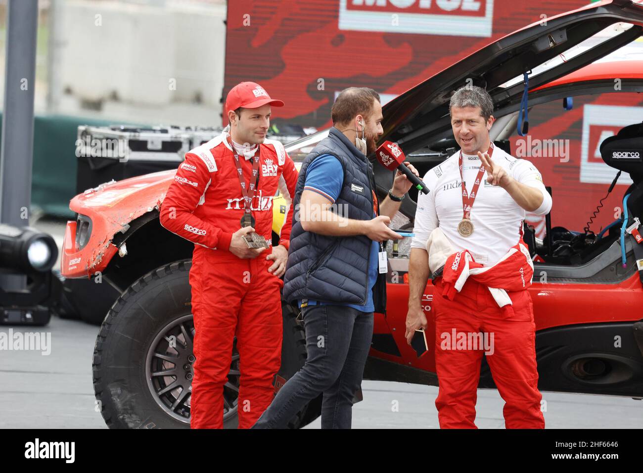 Jeddah, Saudi Arabia. 14th Jan, 2022. Terranova Orlando (arg), Bahrain ...