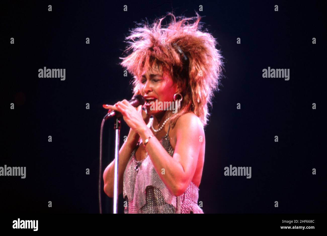 DETROIT - AUGUST 28: American-Swiss singer and actress, Tina Turner ...