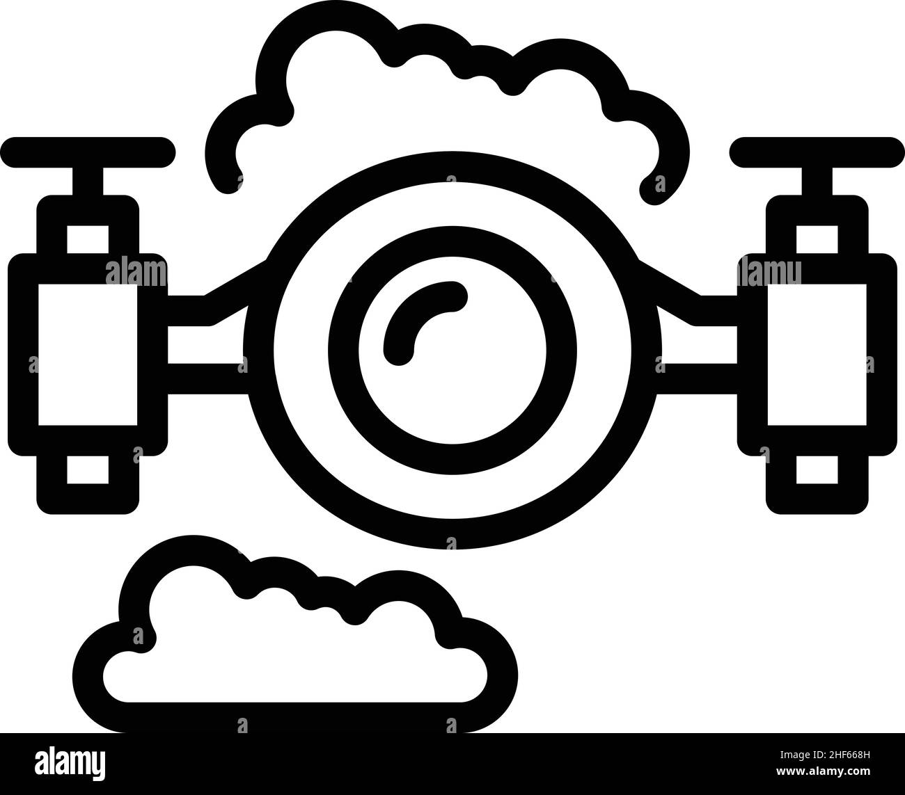 Aircraft inspection photo Stock Vector Images - Alamy