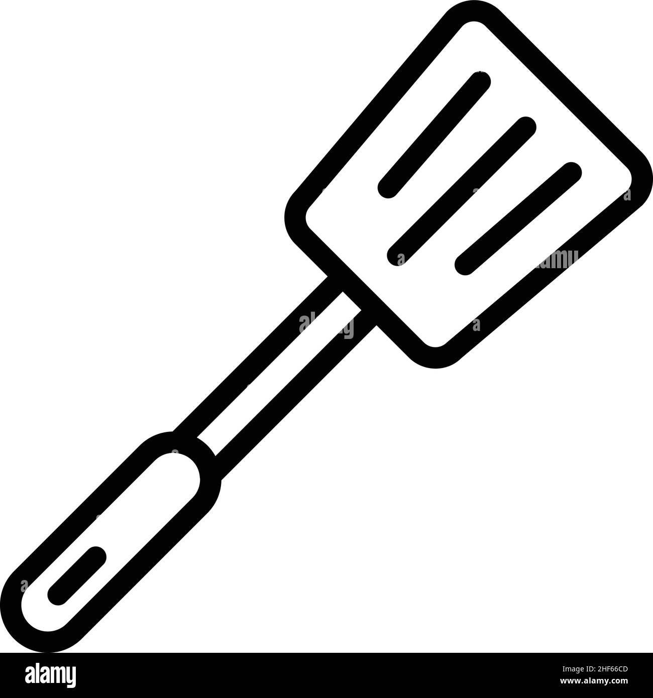 Kitchen spatula icon outline vector. Cooking bbq. Grill utensil Stock ...