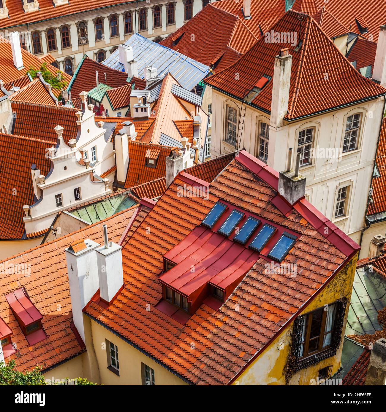 Top view old buildings hi-res stock photography and images - Alamy