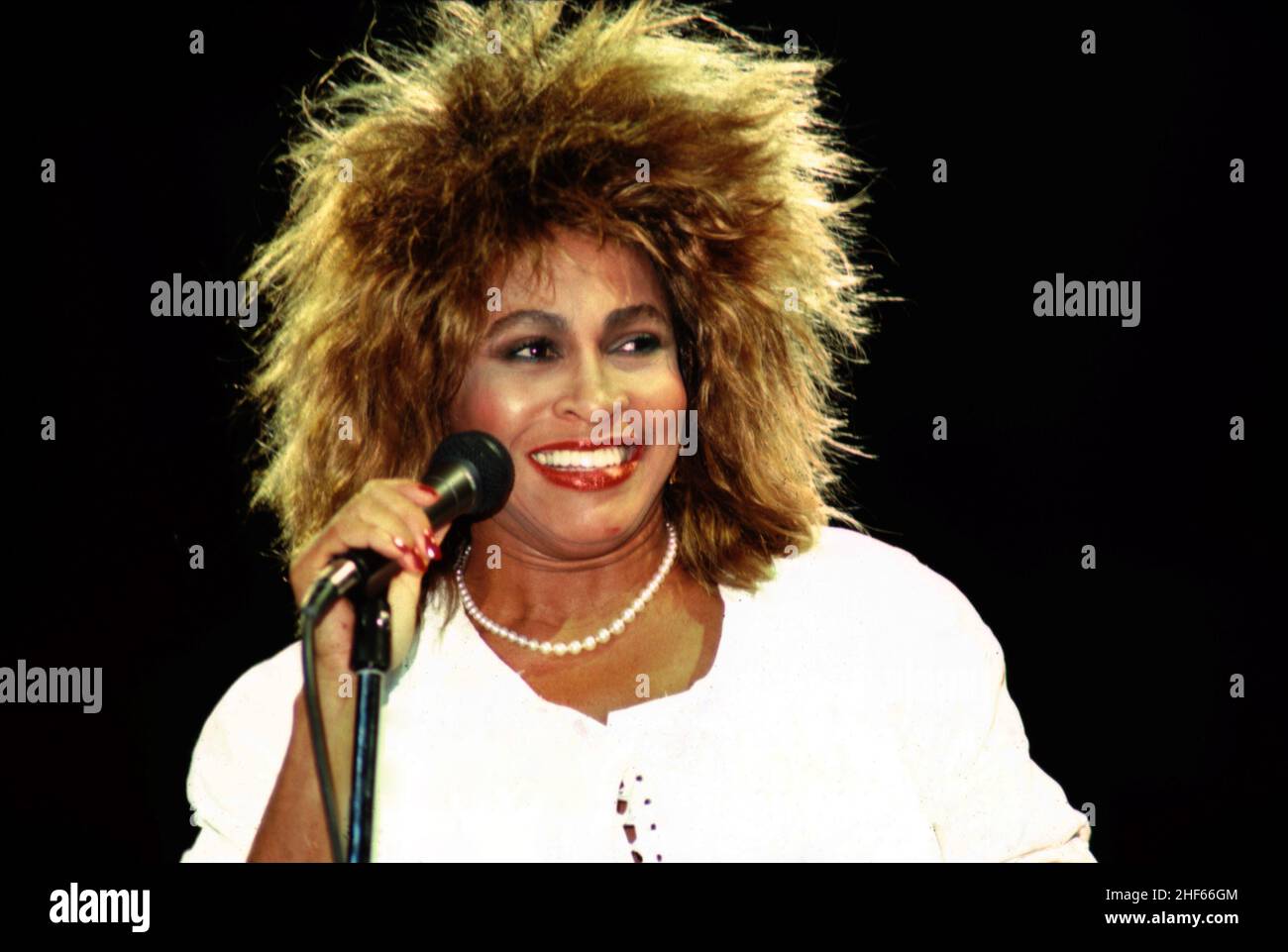 DETROIT - AUGUST 28: American-Swiss singer and actress, Tina Turner ...