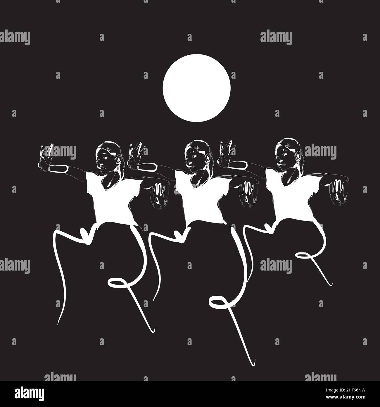 Dancer balinese Stock Vector Images - Alamy