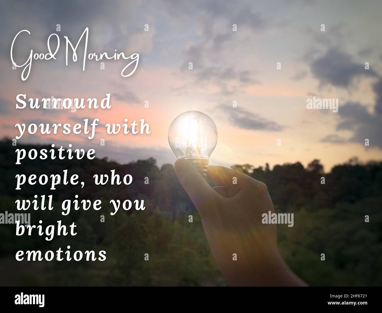 Inspirational and motivational quotes - Surround yourself with positive ...