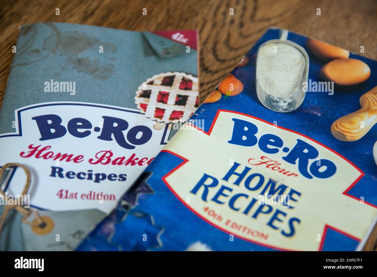 Durham, UK - 28th November 2020: Be-Ro home recipes cookbook. For ...