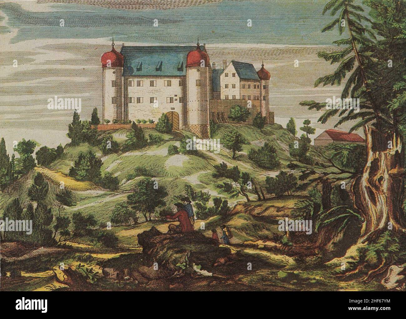 Schloss Kronburg 18 JH Stock Photo - Alamy